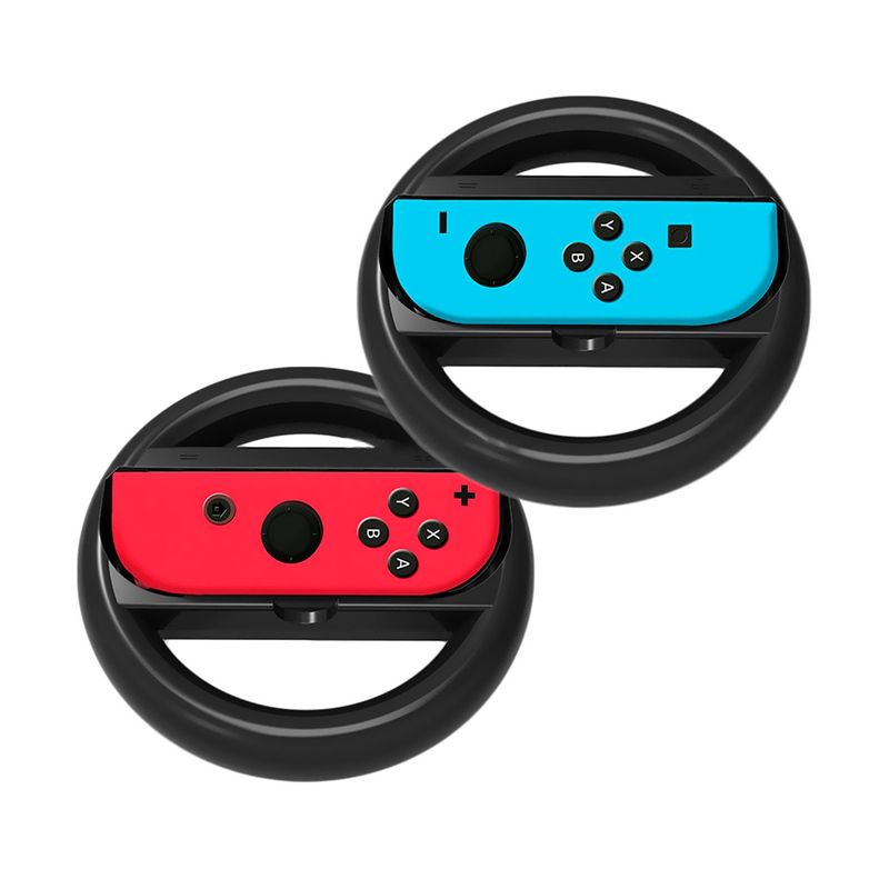 Timon Para Nintendo Switch Negro 2 Unidades - Real Plaza