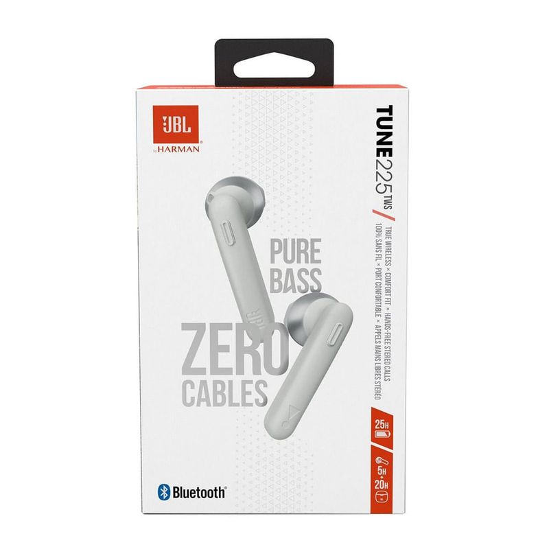 Audífono bluetooth True Wireless JBL Tune T225 micrófono incorporado ...