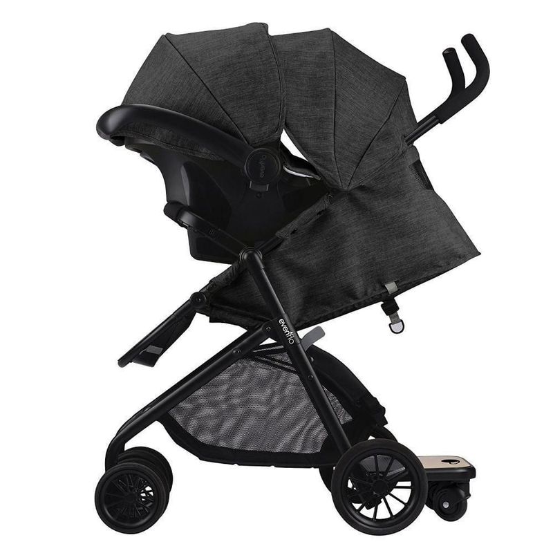 Coche Para Bebé Travel System Evenflo Sibby Litemax Charcoal - Real Plaza