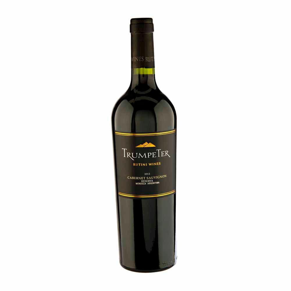 Vino Cabernet Sauvignon TRUMPETER Clásico Botella 750ml - Real Plaza