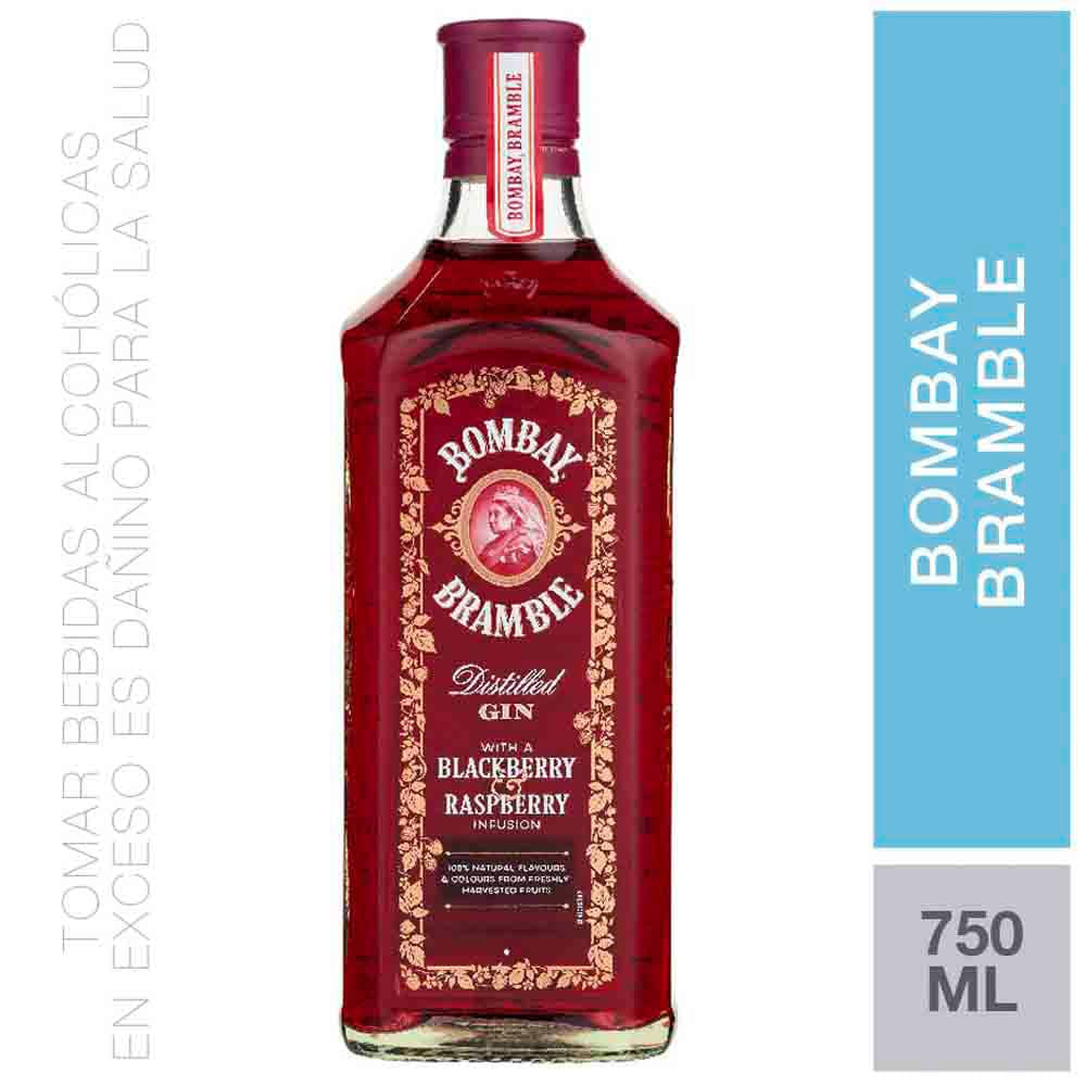 Gin BOMBAY SAPPHIRE Bramble Botella 700ml - Real Plaza