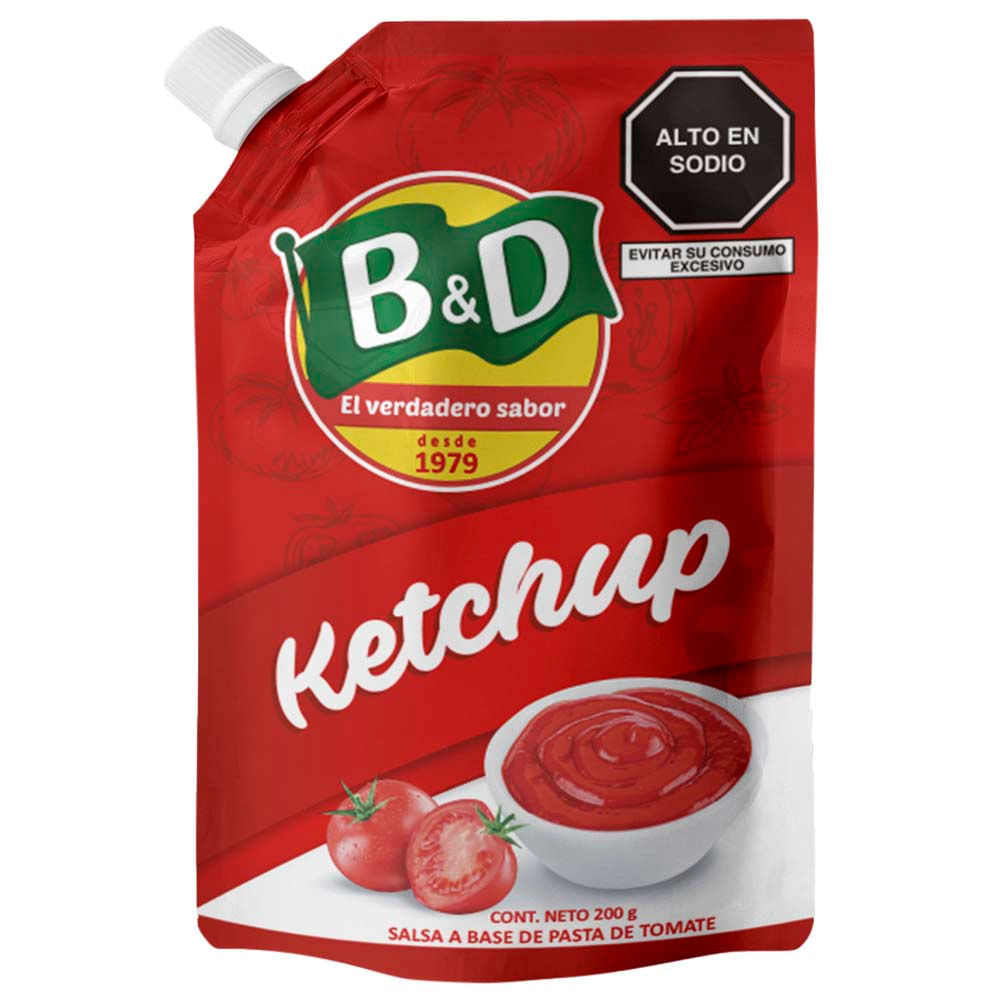 Ketchup B&D Doypack 200g - Real Plaza