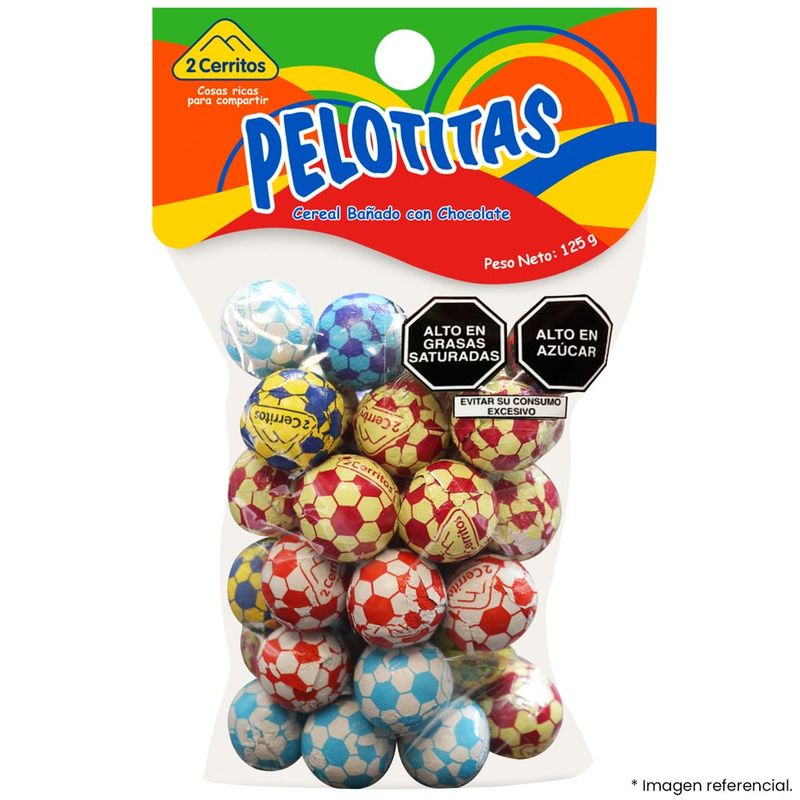 Chocolate 2 CERRITOS Cereal bañado en chocolate Bolsa 125Gr - Real Plaza