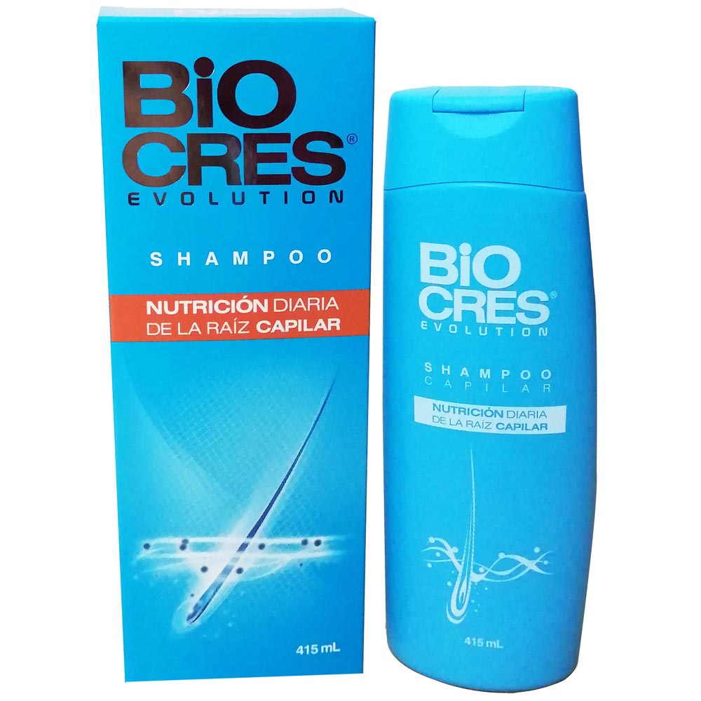 Shampoo Capilar BIOCRES Evolution Frasco 415ml - Real Plaza