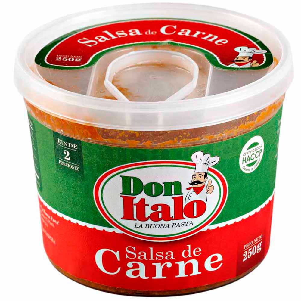 Salsa DON ITALO de Carne Pote 250g - Real Plaza
