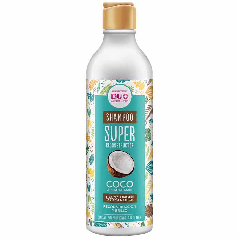 Shampoo HAPPY ANNE Super Reconstructor Coco Frasco 340ml - Real Plaza