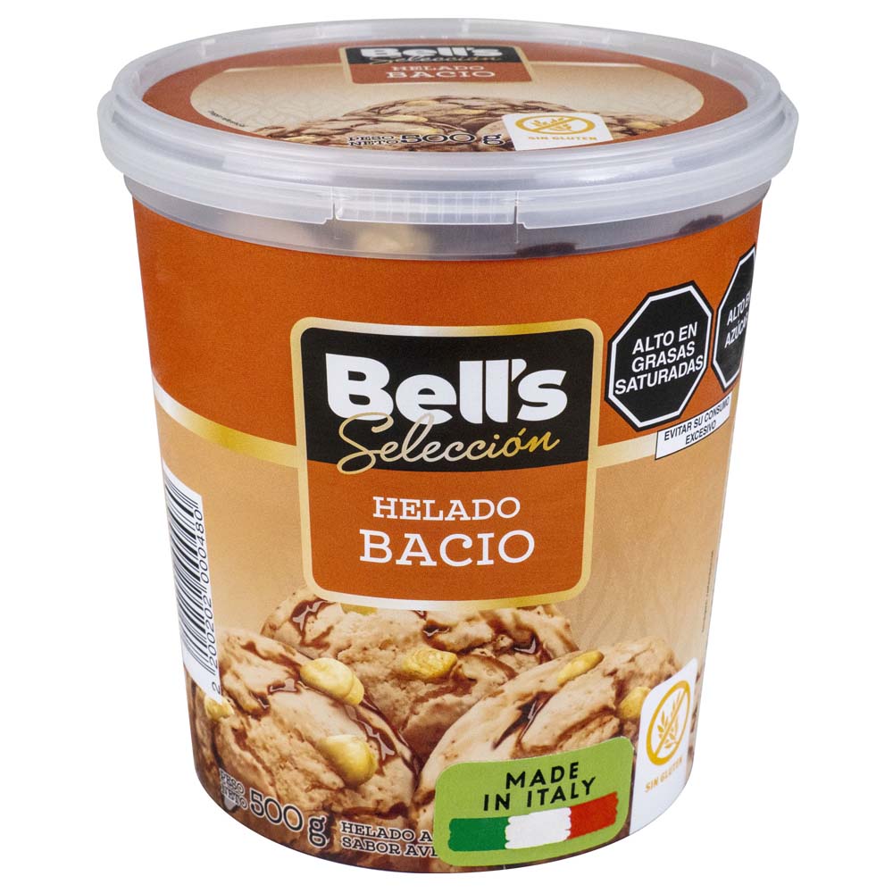 Helado al Bacio BELL'S SELECCIÓN Pote 500g - Real Plaza