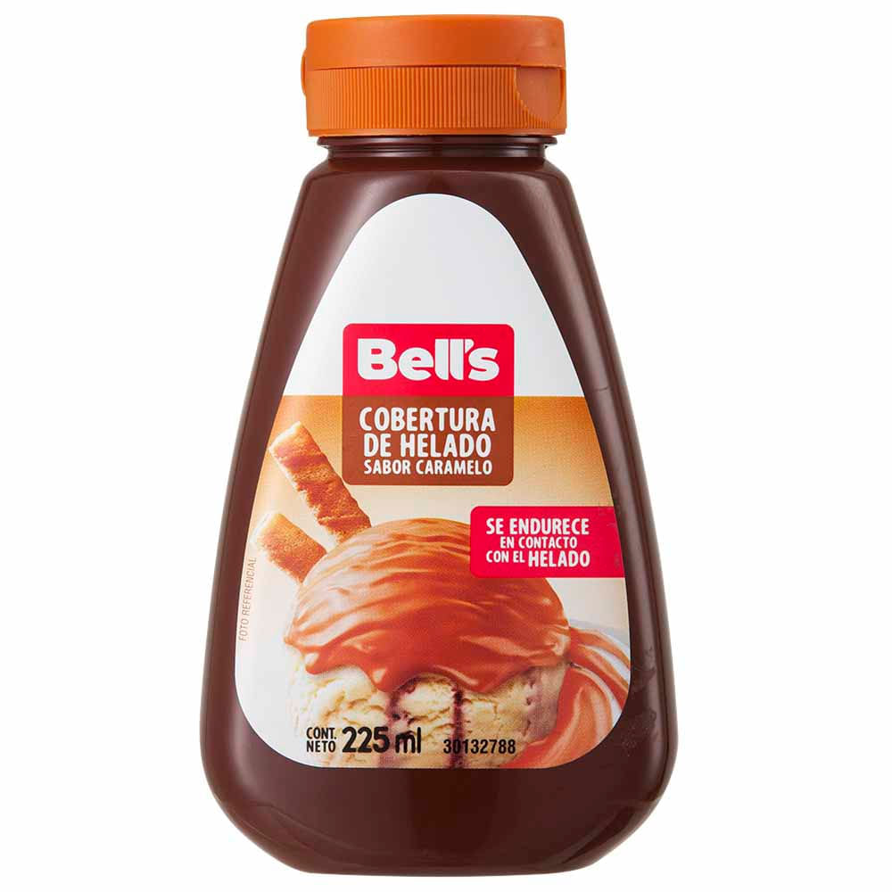 Cobertura de Helado BELL'S Caramelo Frasco 225ml - Real Plaza