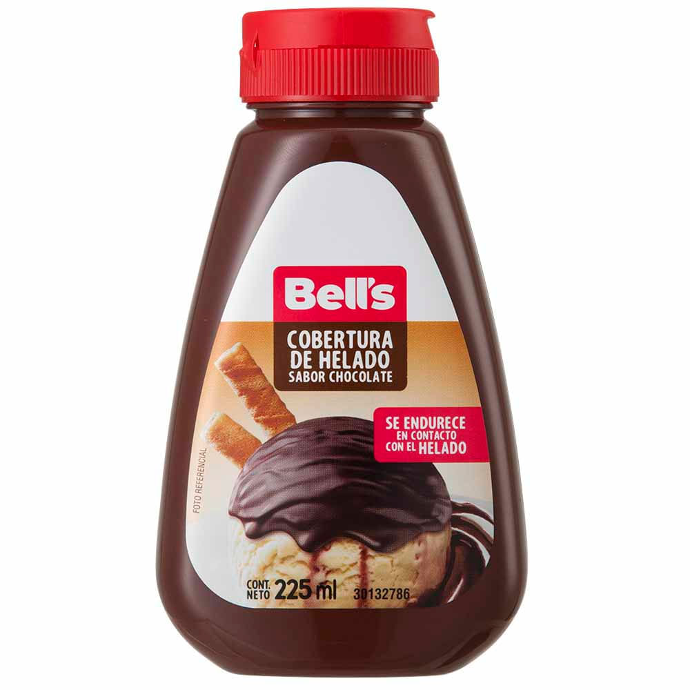 Cobertura de Helado BELL'S Chocolate Frasco 225ml - Real Plaza