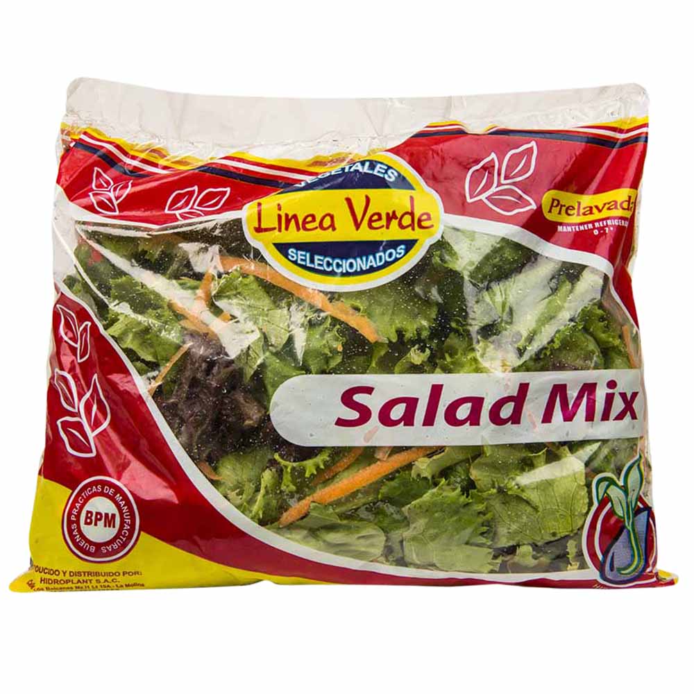 Ensalada Mix LÍNEA VERDE Bolsa 150g - Real Plaza