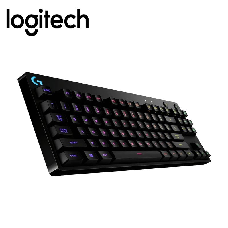 Teclado Logitech Pro Keyboard Rgb Usb Black 920-009388 - Real Plaza