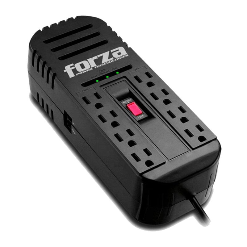 Estabilizador de corriente Forza Power Technologies FVR-2202 8 tomas ...