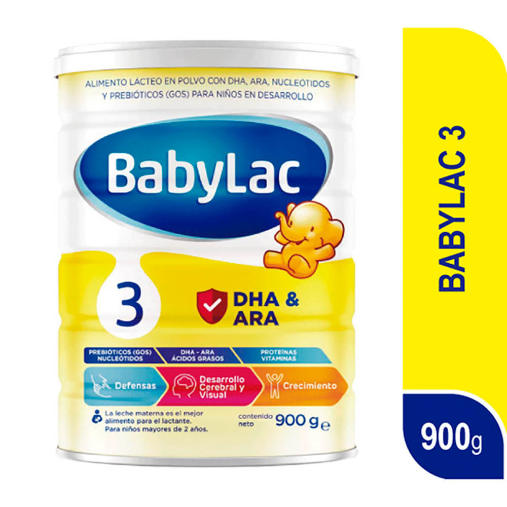 Babylac 3 DHA & ARA - Lata 900 G - Real Plaza