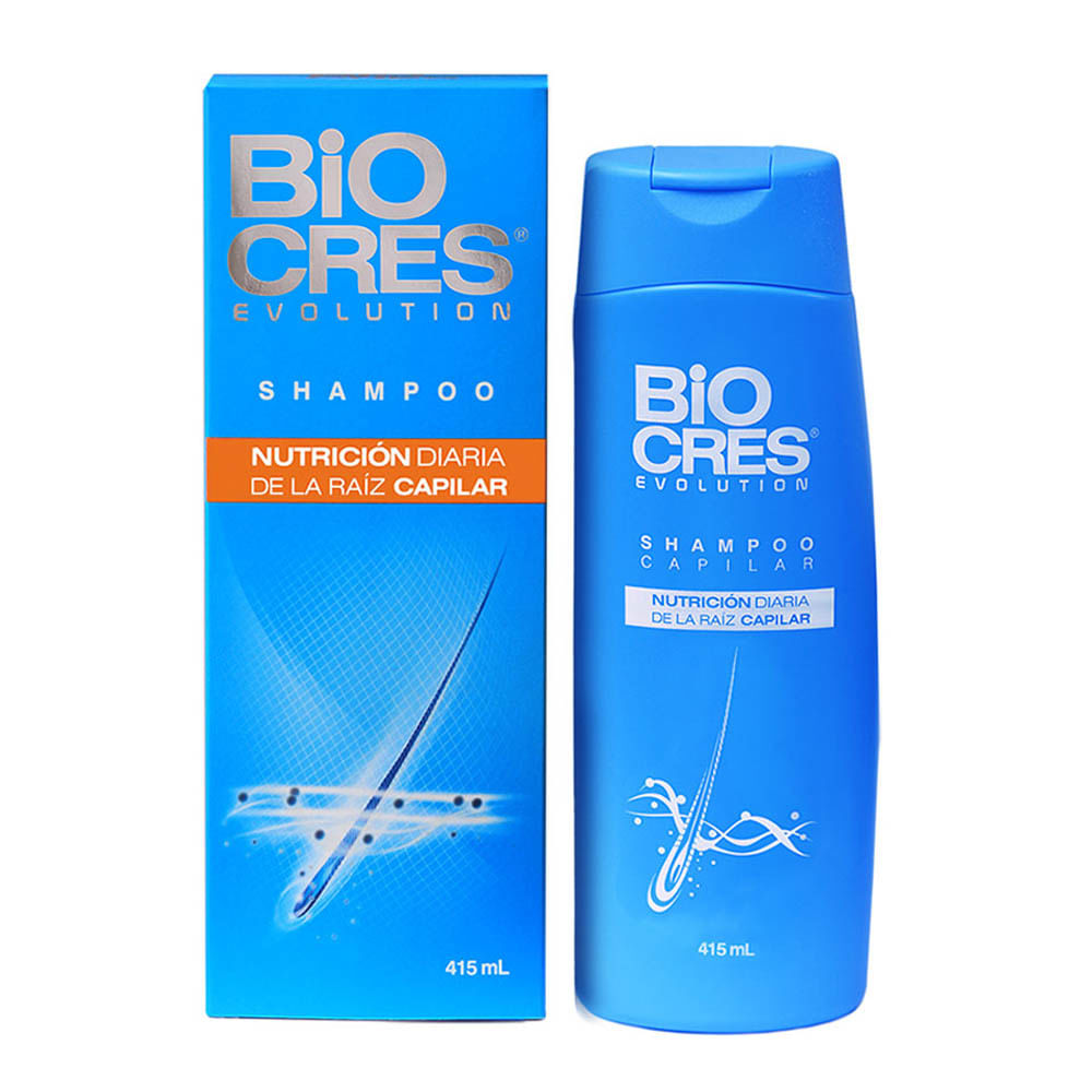 Shampoo Biocres Evolution - Frasco 415 ML - Real Plaza