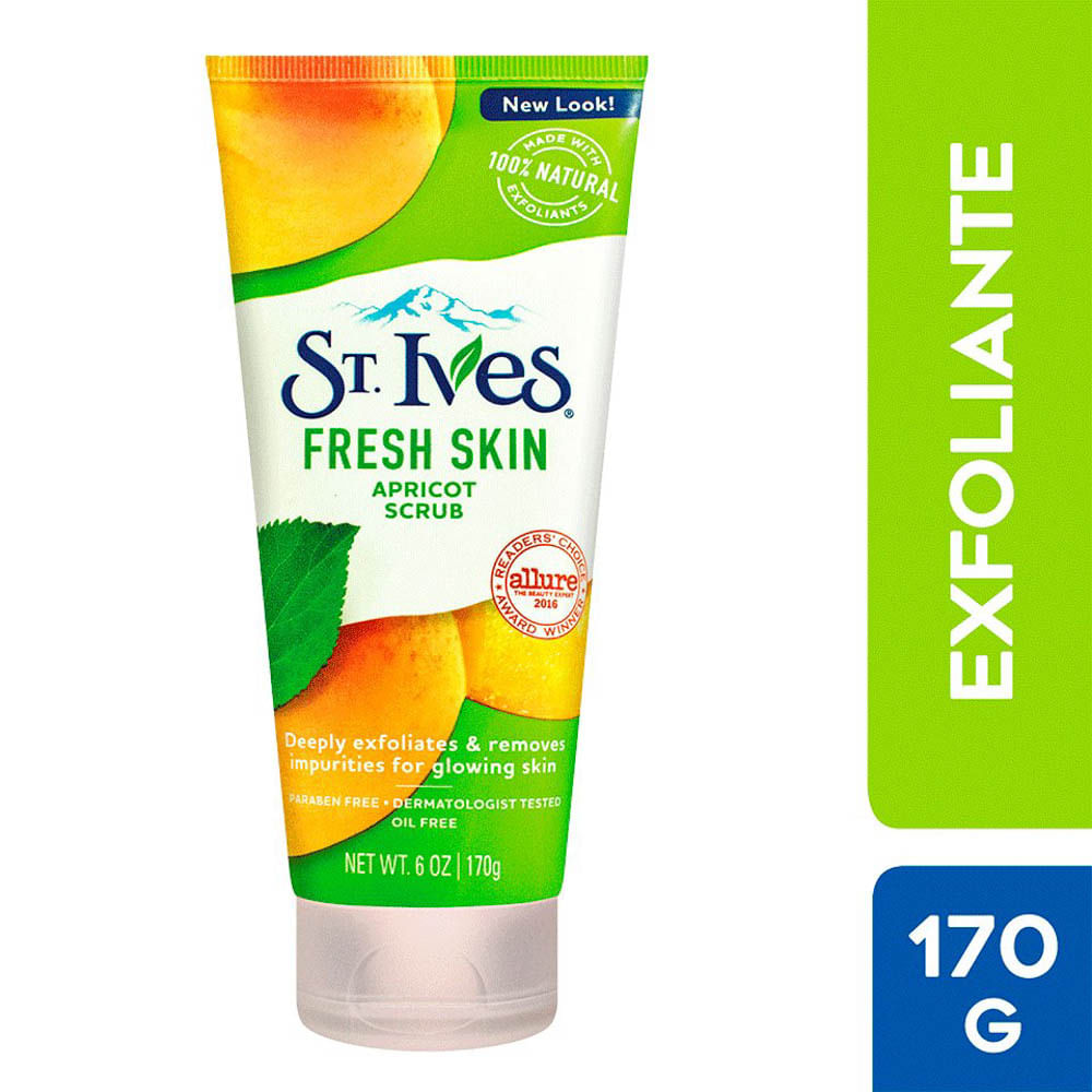 Crema Exfoliante St. Ives Apricot Scrub - Tubo 170 G - Real Plaza