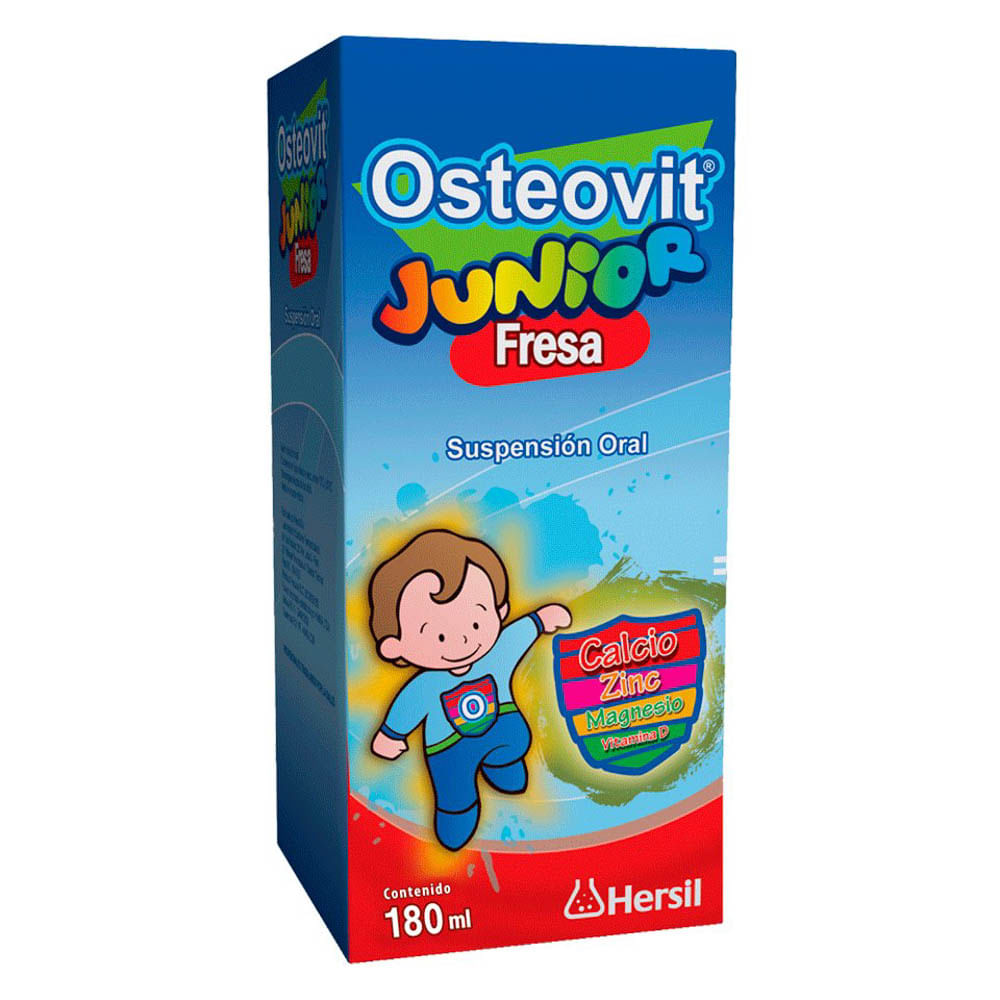 Osteovit Junior Fresa Suspensión Oral - Real Plaza