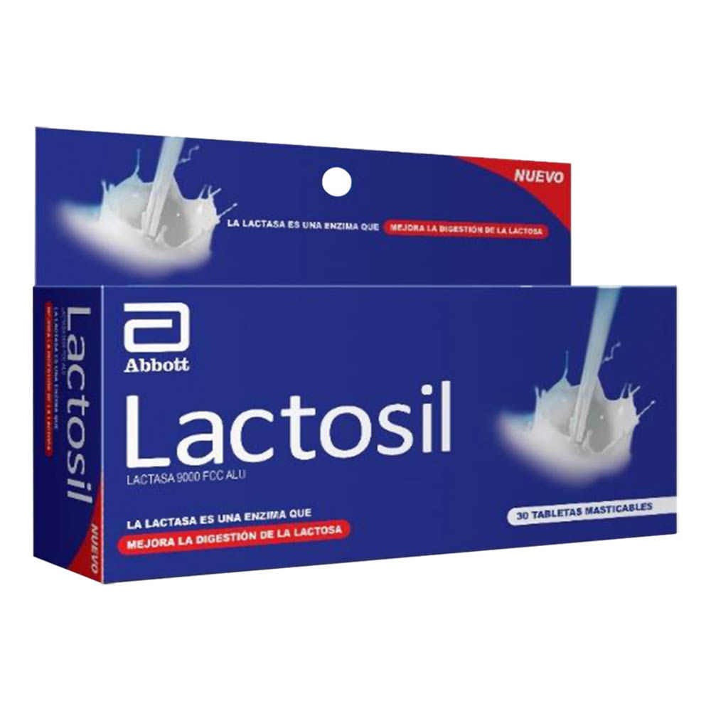 Lactosil 9000 FCC ALU Tableta masticable - Real Plaza