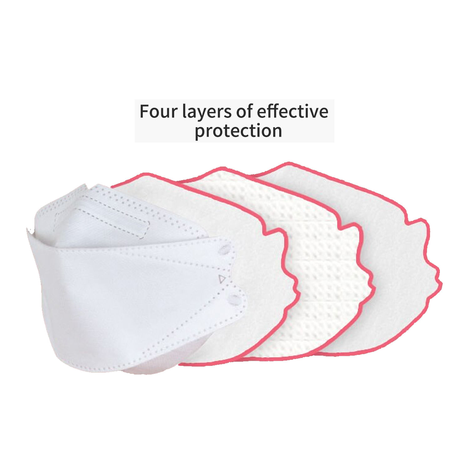 Mascarilla Niños KF94 Fish Shape Pack x10 Unidades Certificadas Modelo ...