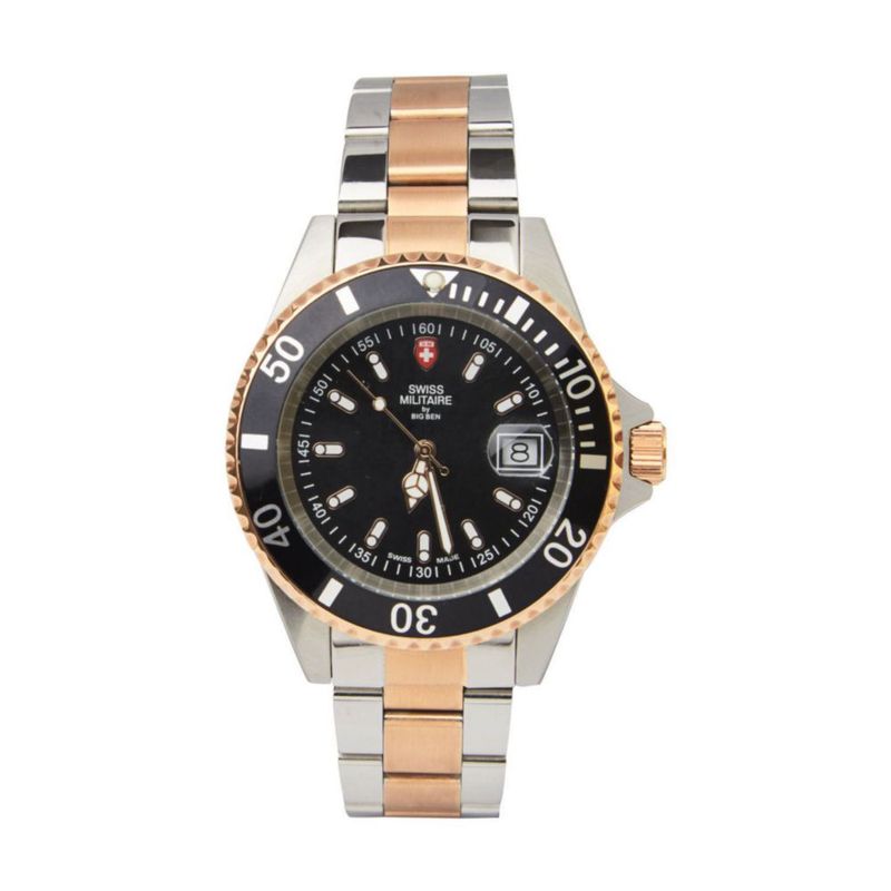 Reloj Fechero - Bisel de buceo Unisex 429-22 Swiss Militaire - Real Plaza