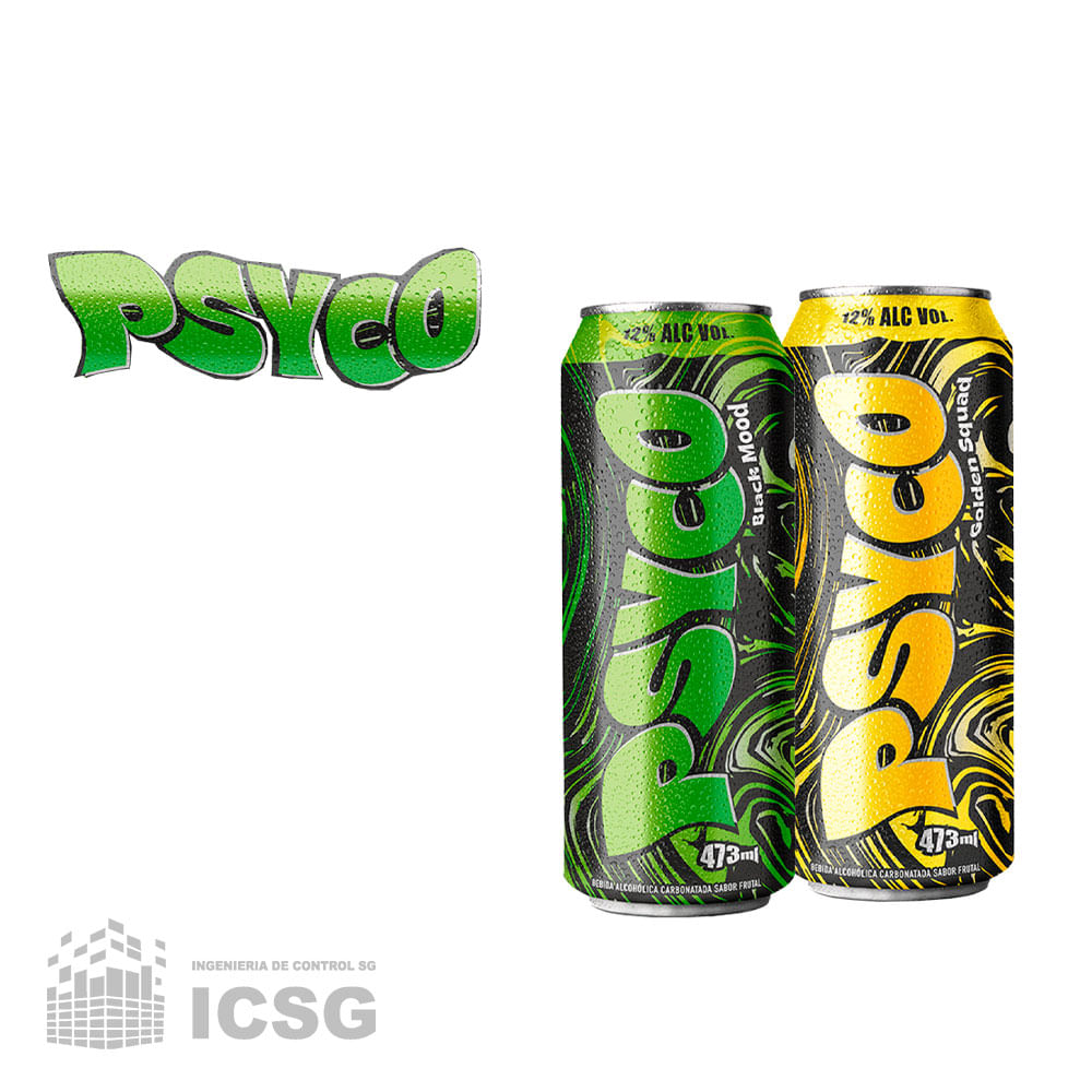 Bebida Black Mood Psyco Pack 2 Lata 473 ml + REGALO - Real Plaza