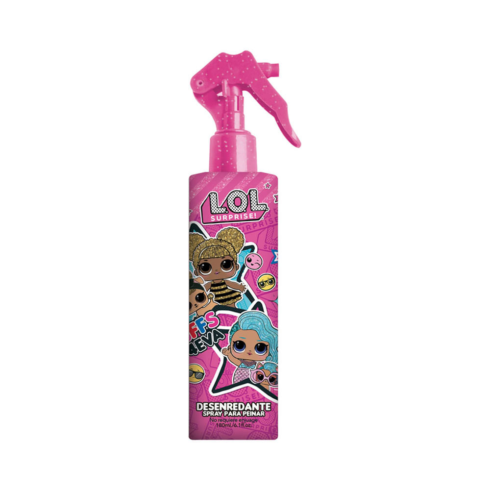 Desenredante en Spray LOL Surprise - Frasco 200 ML - Real Plaza