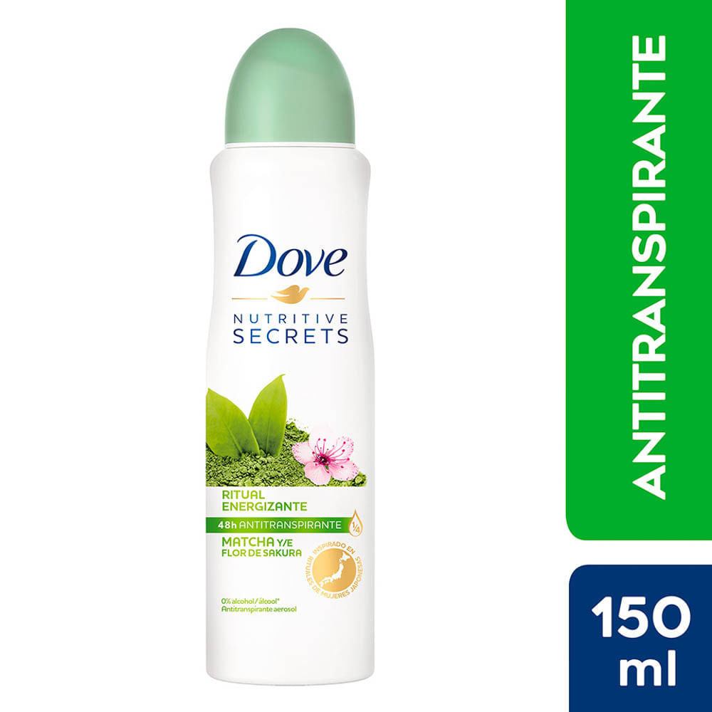 Antitranspirante Dove Secret Ritual Energizante - Frasco 150 ML - Real ...