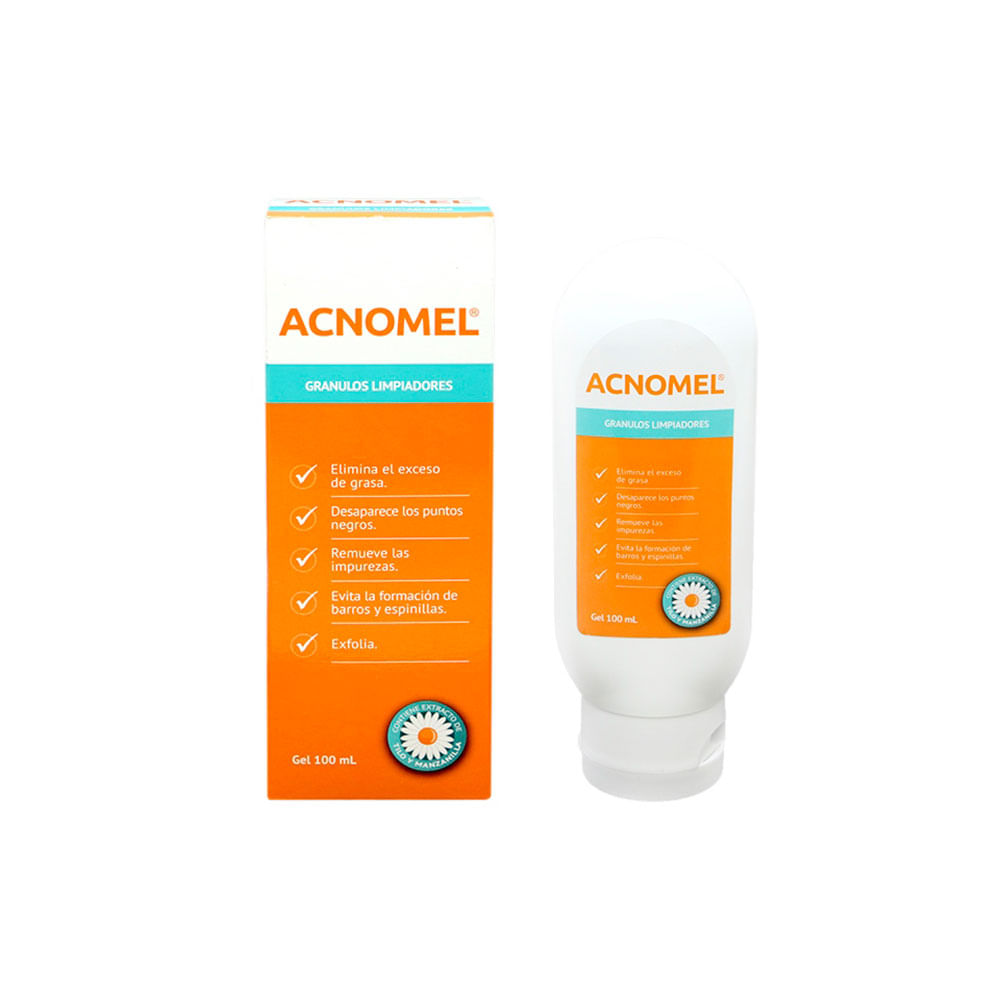 Gel Granulado Limpiador Acnomel - Tubo 100 ML - Real Plaza