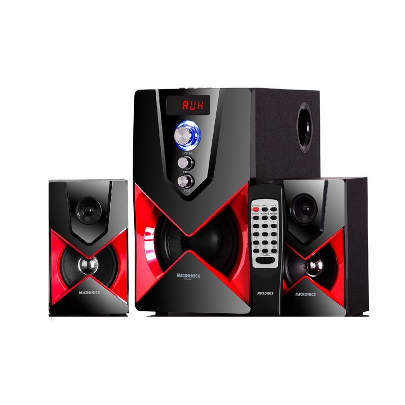 Parlante 2.1 Micronics MIC S7512BT Rush Woofer 5” 70W BT, USB, SD, FM ...