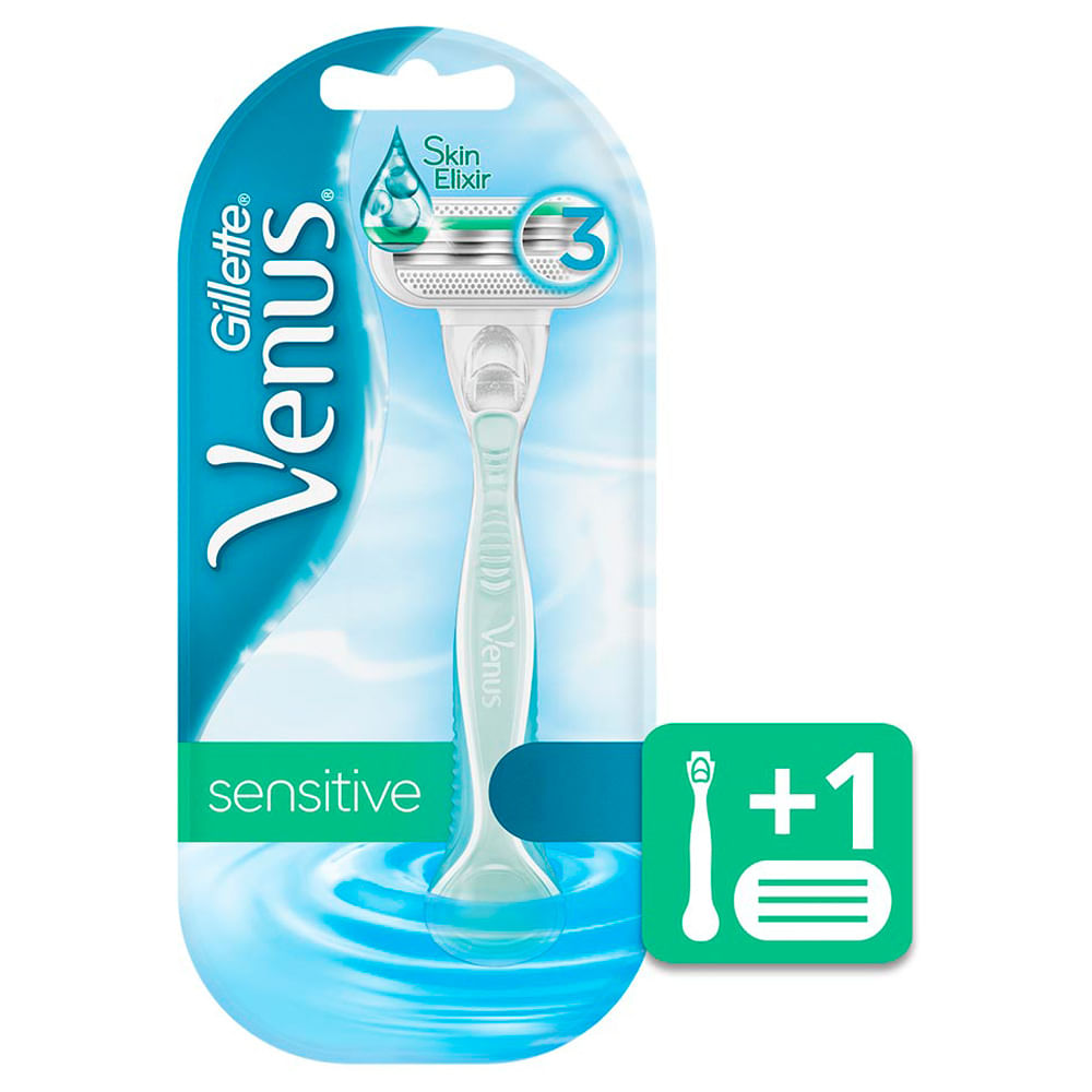 Sensitive Máquina Recargable Gillette Venus Skin Elixir 1 un - Real Plaza