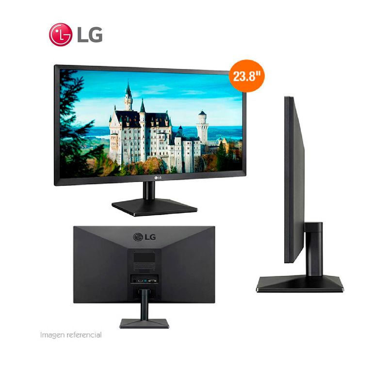 Monitor LG 24MK430H-B 23.81920x1080 IPS Full HD HDMI VGA - Real Plaza