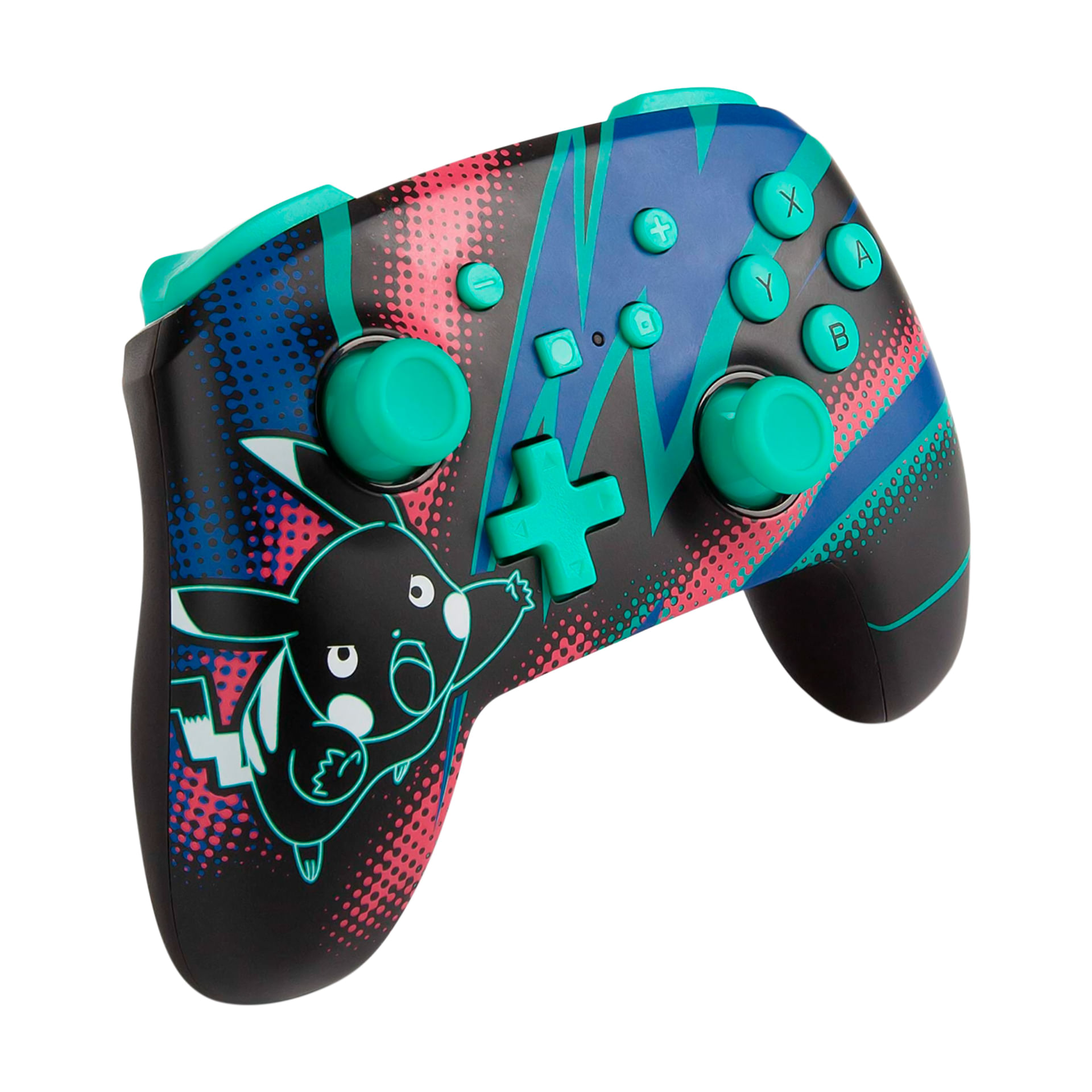 Mando Pro Controller Nintendo Switch Inalambrico PowerA Poke - Real Plaza