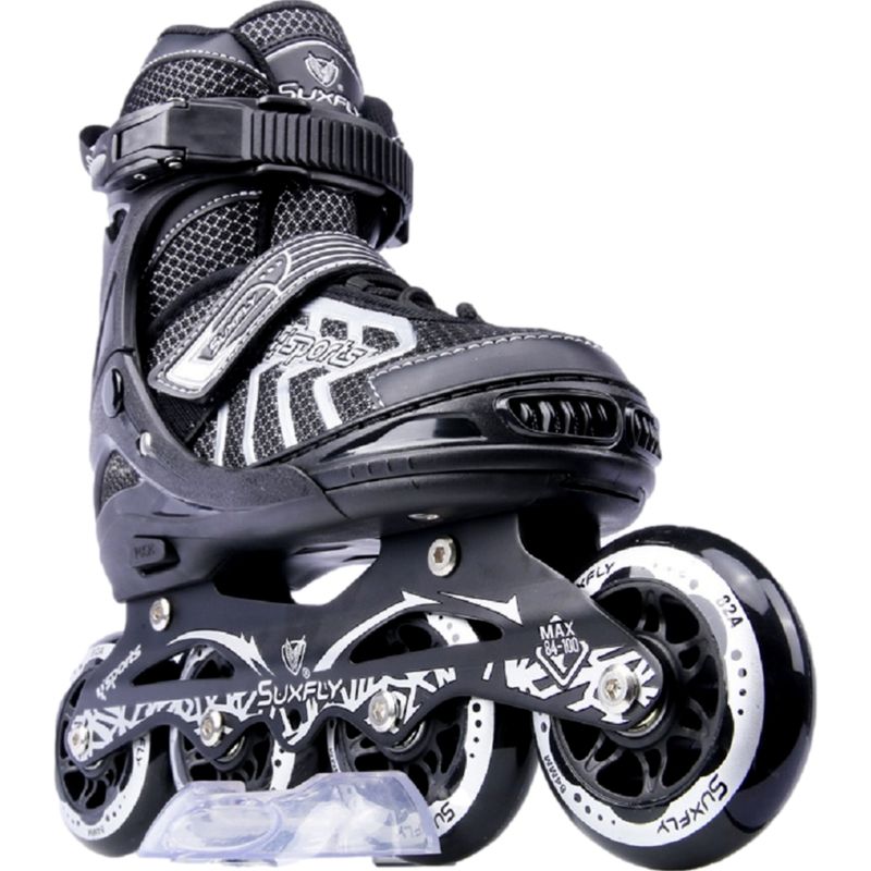 Patines Lineales Tallas 37-39 Papaison XZY-6005 - Negro - Real Plaza