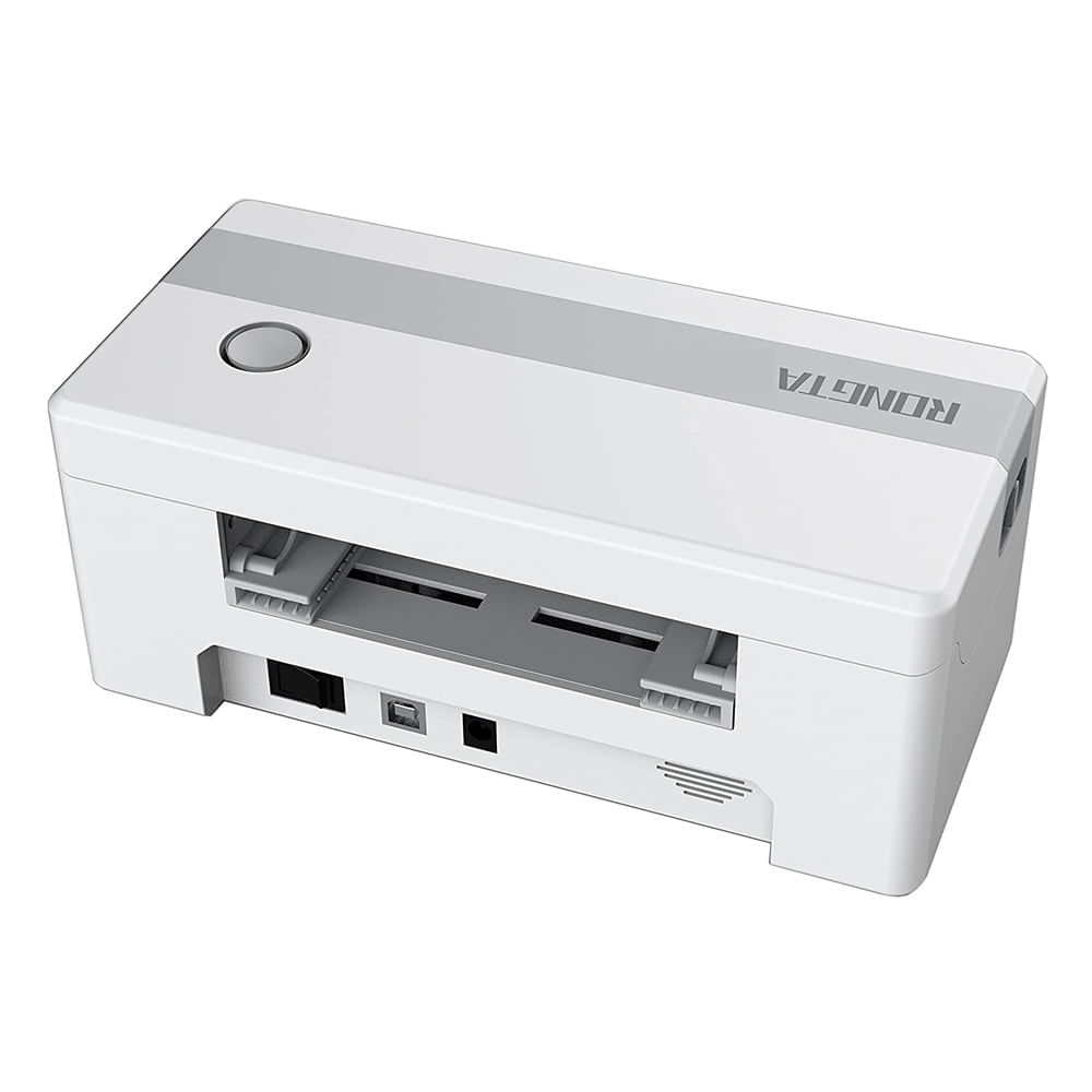 Impresora de etiquetas Rongta RP421A, conexión usb, blanco - Real Plaza