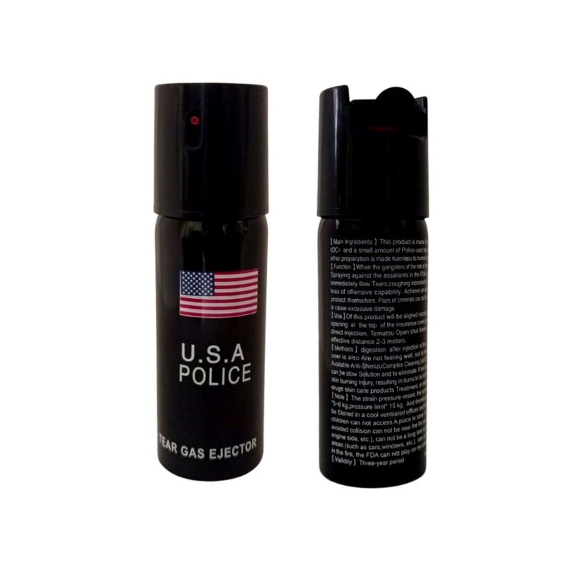 Gas Pimienta Spray 60ml Defensa Personal Protección - Real Plaza