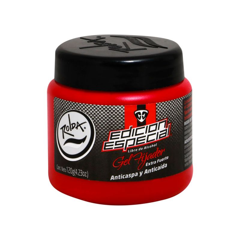 Gel Fijador Extra Fuerte Rolda Edición Especial Red - Pote 120 G - Real ...