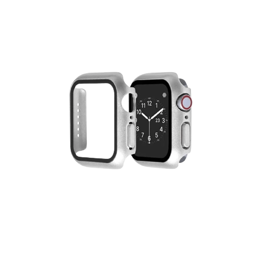 Luxury Case Para Apple Watch 41mm Color Plata - Real Plaza