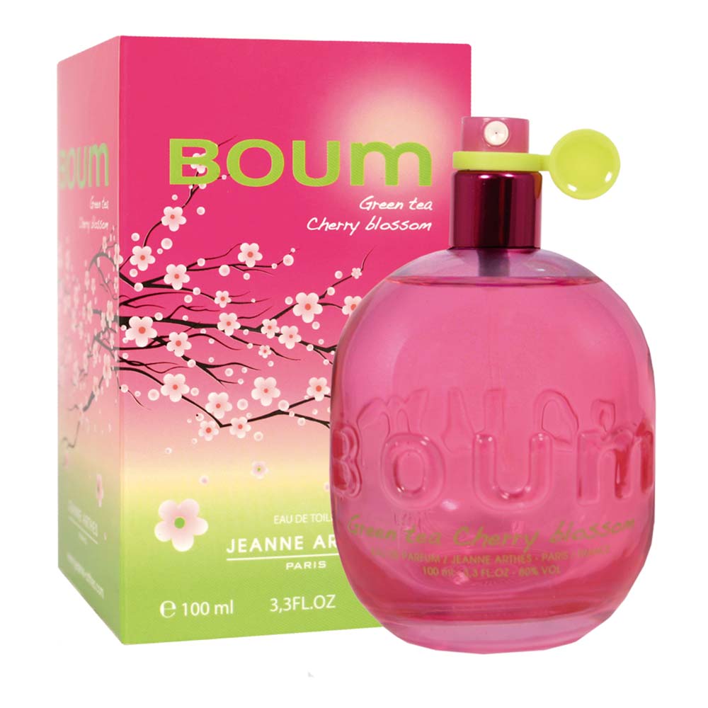 Perfume Boum Green Tea Cherry Blossom EDP 100ML - Real Plaza
