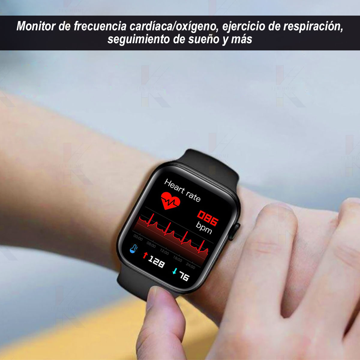 Smart Watch i7 Pro Max Negro - Real Plaza