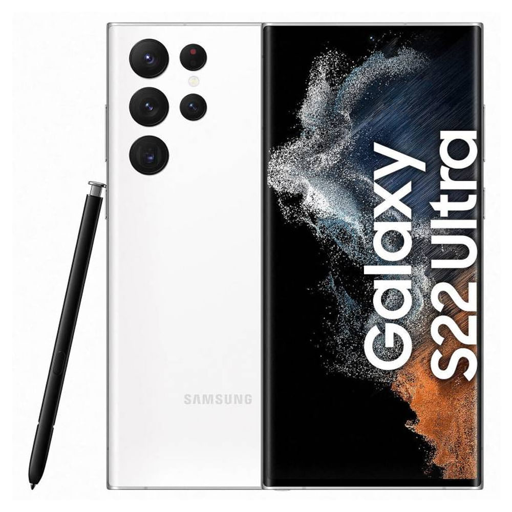 Compara: Samsung S22 Ultra 256GB 12GB - Version Snapdragon - BLANCO