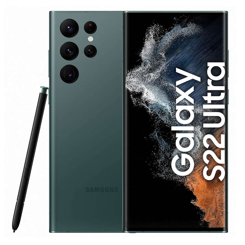 Celular Samsung S22 Ultra 5G 256GB 12GB Ram Color Verde - Real Plaza