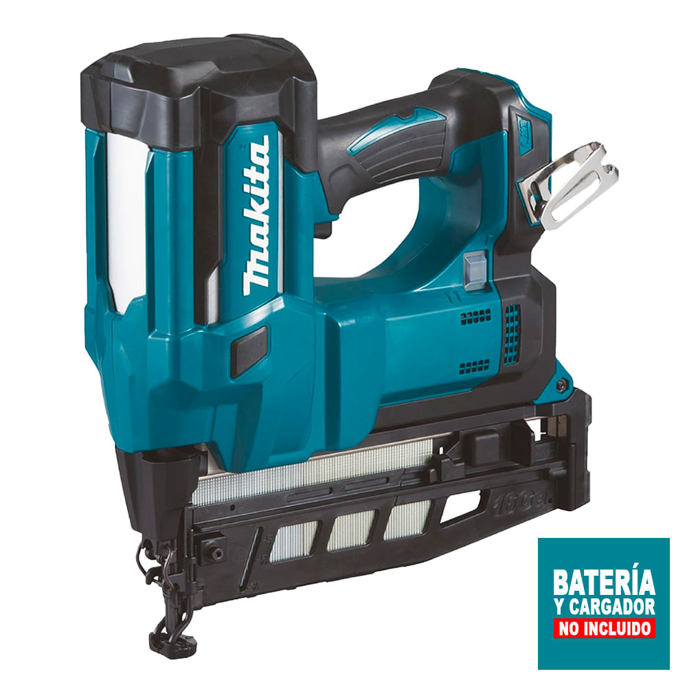 Clavadora Makita 18V LXT 25mm - 64mm Calibre 16 sin Batería - Real Plaza