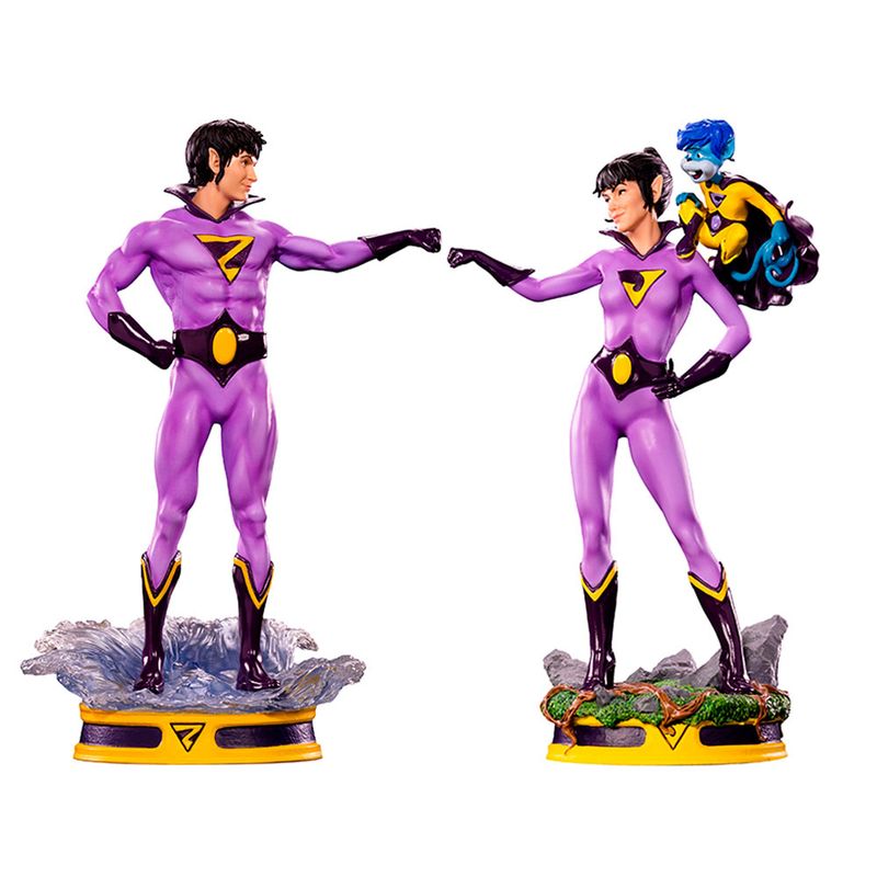 Wonder Twins Art Scale 1 10 Dc Comics - Real Plaza