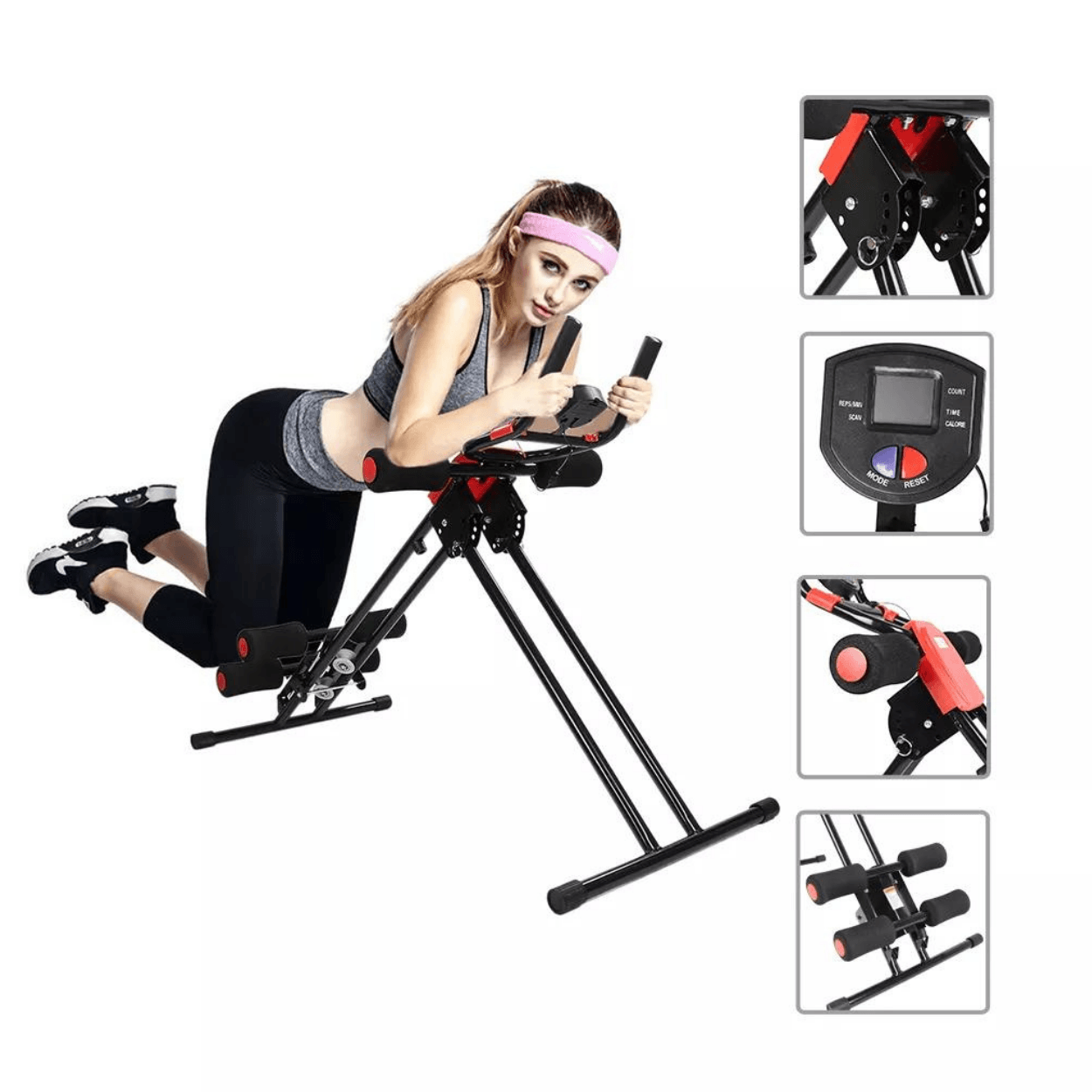 Shaper Six Pack Maquina Multifuncional Abdominal Modelo HT-3061 Color ...