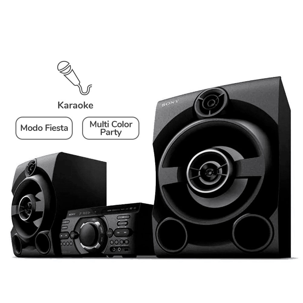 Sony Minicomponente 3 Box MHC-M60D - Real Plaza