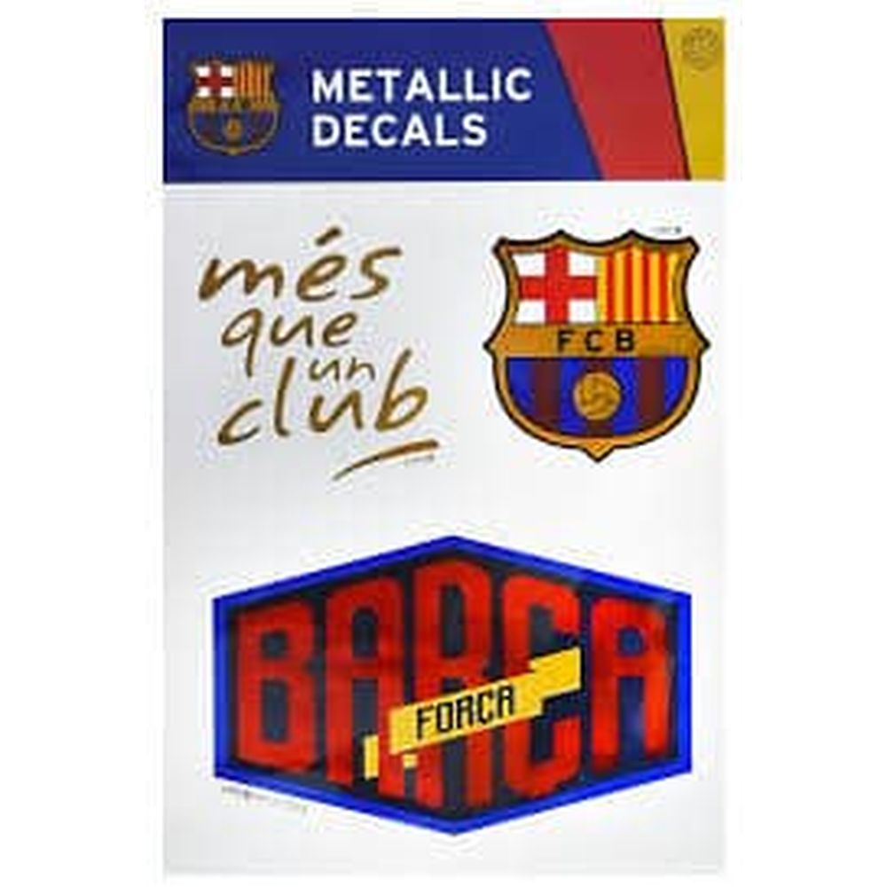 Sticker - Barcelona Metallic Decals - Real Plaza