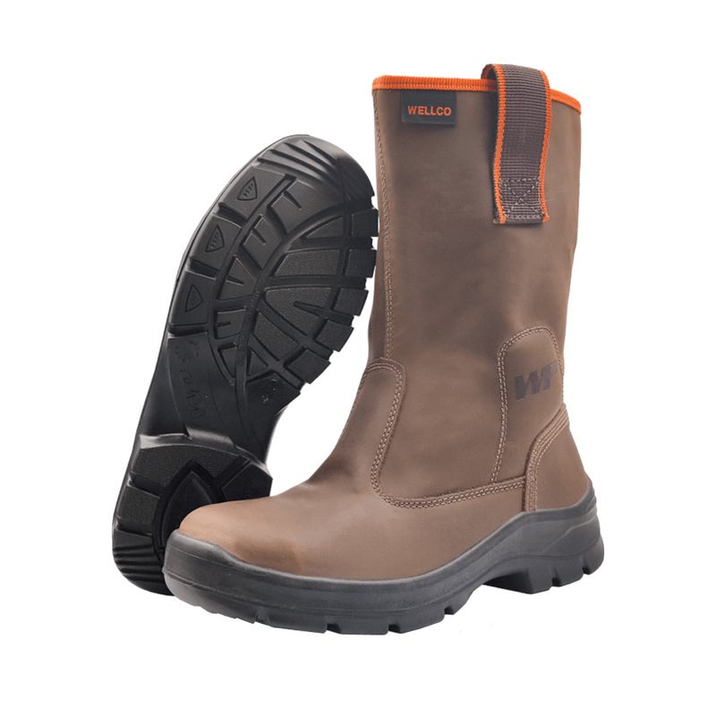 Bota de Seguridad Campera Dieléctrica Wellco Peruana 595 Pu Acrílico ...