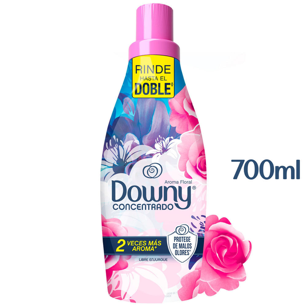 Suavizante de Telas DOWNY Floral Botella 700ml - Real Plaza