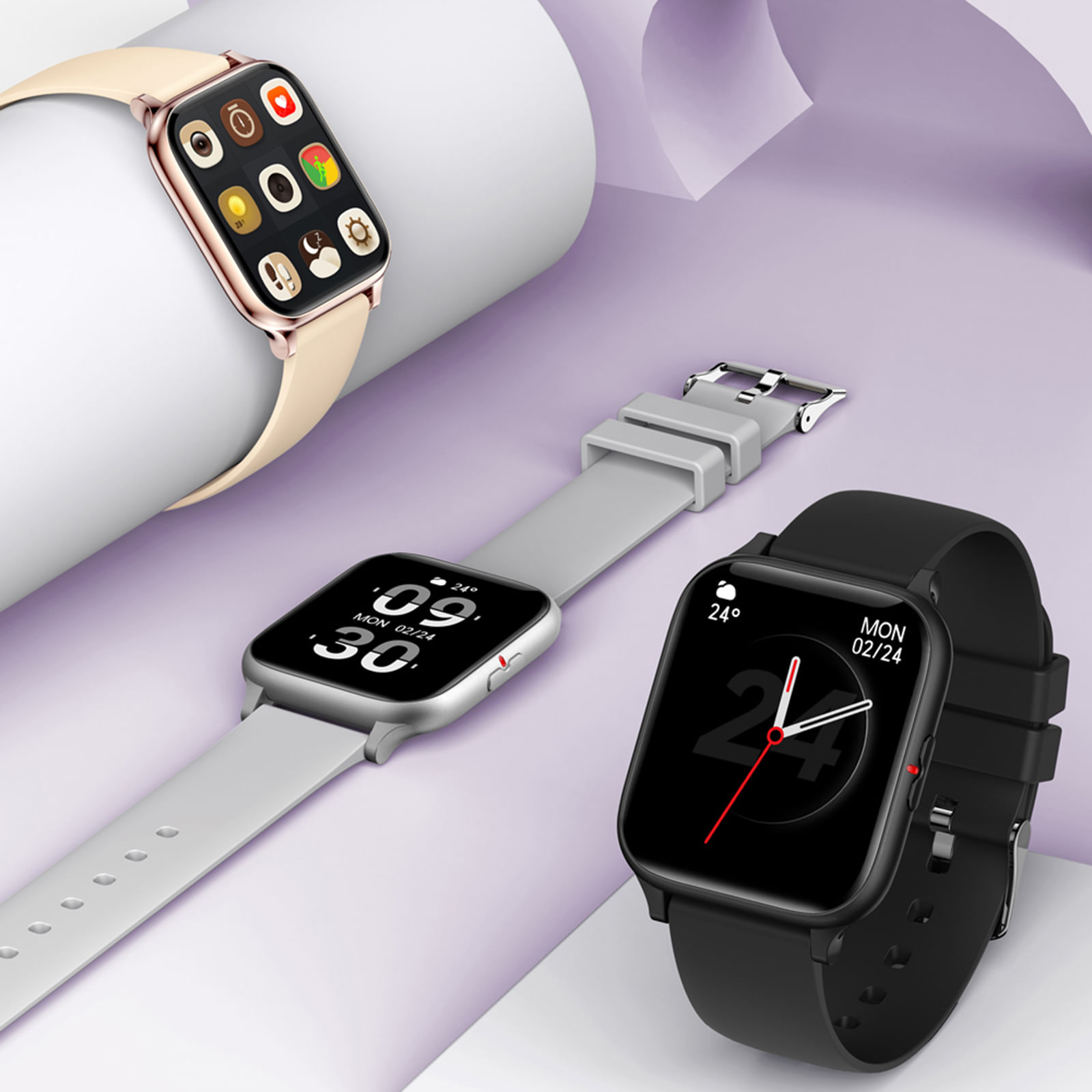 Smartwatch COLMI PB0308G COLMI P8 Mix 1.69" Dorado - Real Plaza