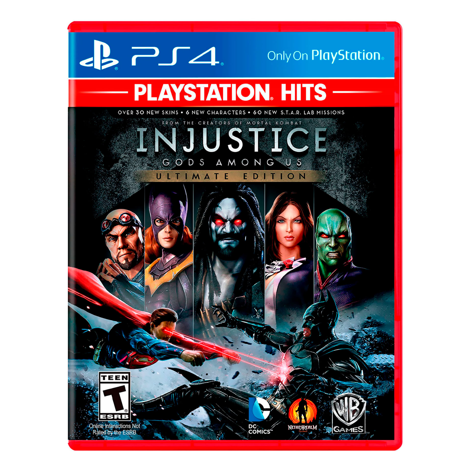 Injustice Gods Among Us Ultimate Edition Ps4/Ps5 Latam - Real Plaza