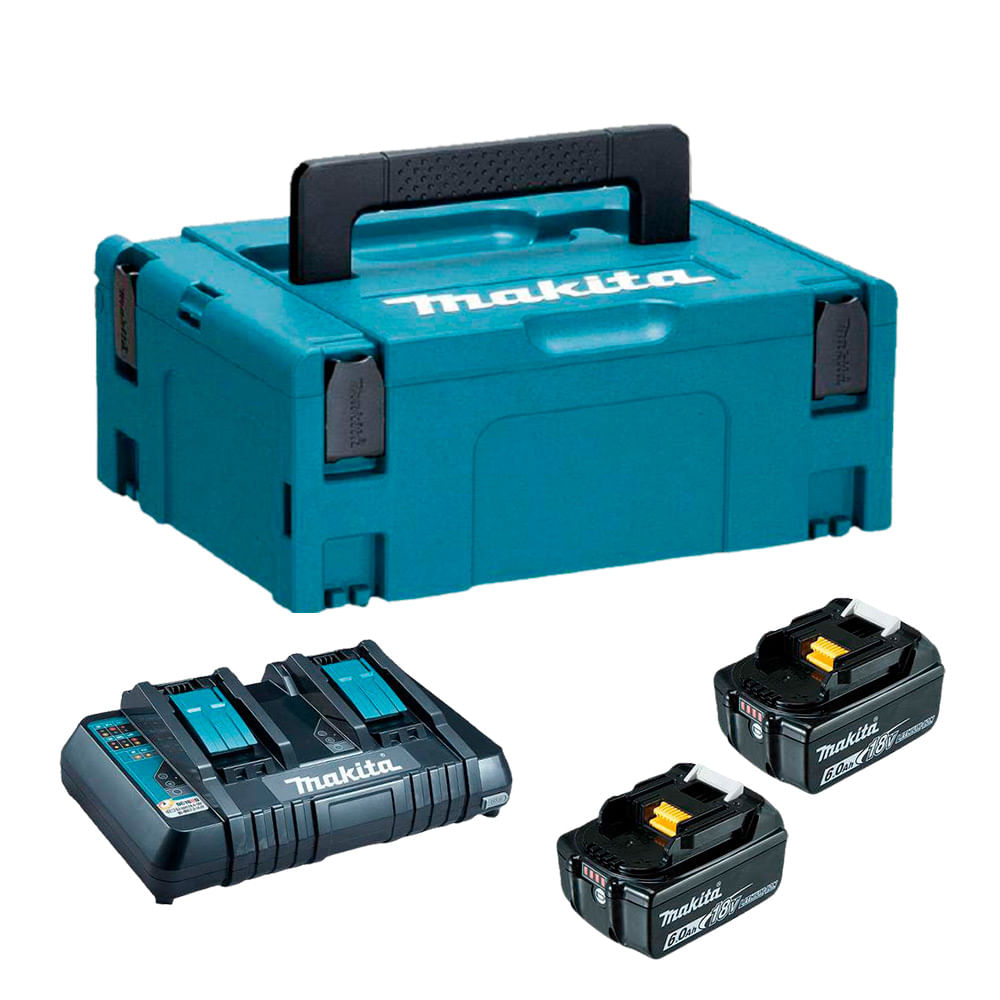 Sierra Circular Makita 9 1/4" 18V LXT DHS901 Batería 2 x 6.0 Ah - Real ...